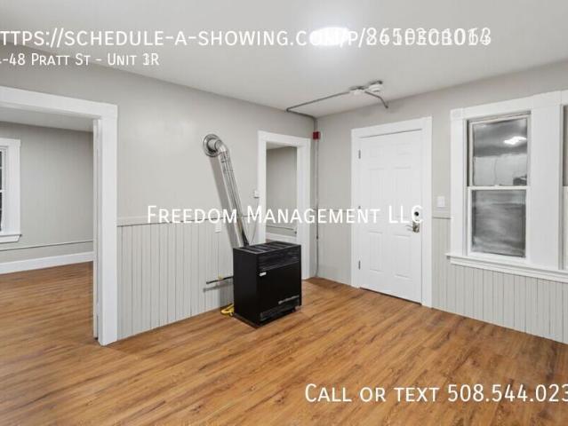 2 BR, 1 BA Apartment 44 48 Pratt St, Fitchburg, MA 01420