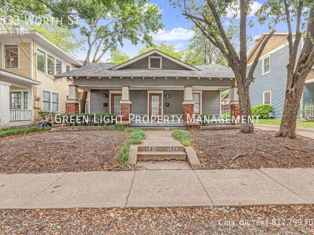 2 BR, 1 BA Apartment 4533 Worth St, Dallas, TX 75246