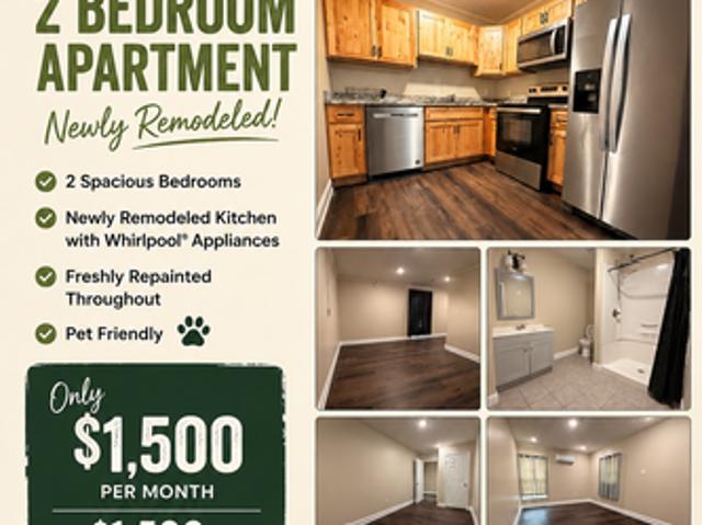 2 BR, 1 BA Apartment 4566 Sportsman Lake Road, Unit Apt 1, Elizabethtown, KY 42701