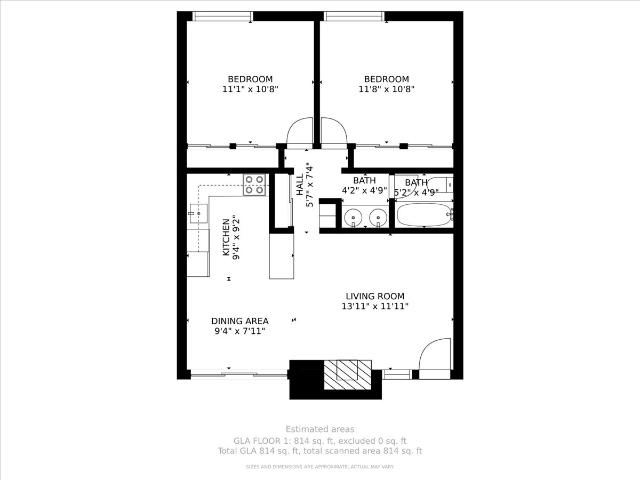 2 BR, 1 BA Apartment 4567 E Yale Ave, Denver, CO 80222