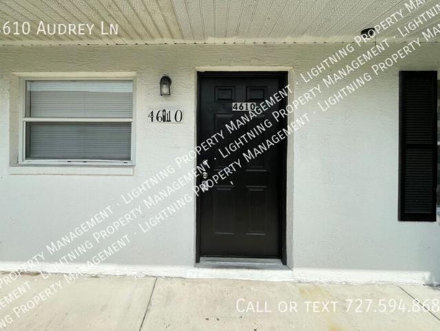 2 BR, 1 BA Apartment 4610 Audrey Ln, New Port Richey, FL 34652