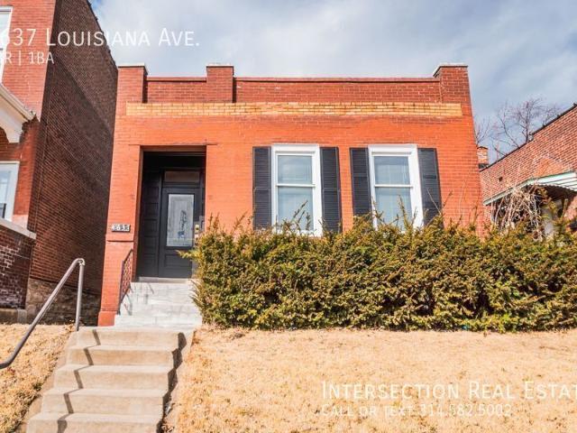 2 BR, 1 BA Apartment 4637 Louisiana Ave St. Louis, MO 63111