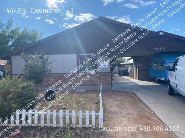 2 BR, 1 BA Apartment 4649 E. Camino st Mesa, AZ 85205