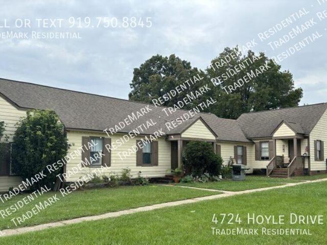 2 BR, 1 BA Apartment 4724 Hoyle Drive, Raleigh, NC 27604