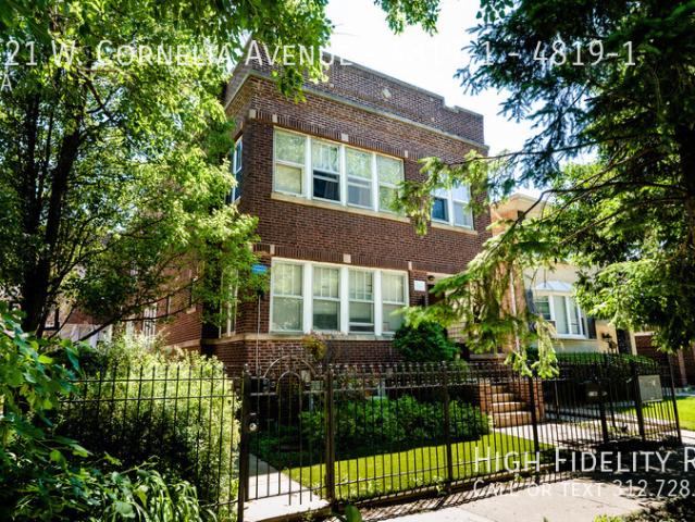 2 BR, 1 BA Apartment 4819 21 W. Cornelia Avenue 4819 1, Chicago, IL 60641