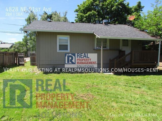 2 BR, 1 BA Apartment 4828 NE 91st Ave, Portland, OR 97220