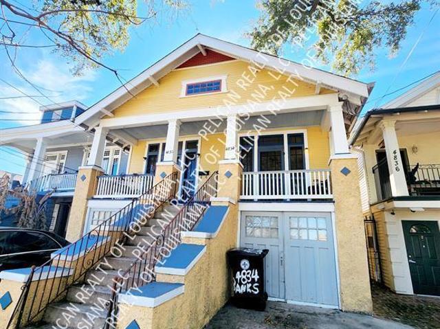 2 BR, 1 BA Apartment 4834 Bank St, New Orleans, LA 70119