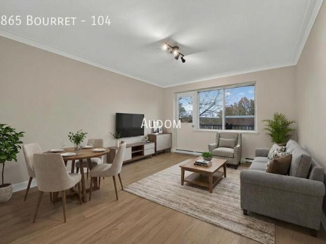 2 BR, 1 BA Apartment 4865 Bourret, Montreal, QC H3W 1L2