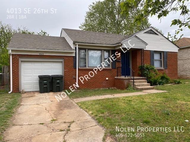 2 BR, 1 BA Apartment 4013 SE 26th St, Del City, OK 73115