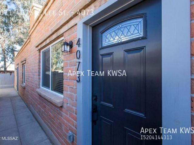 2 BR, 1 BA Apartment 4071 4075 E. Lee St Tucson, AZ 85712