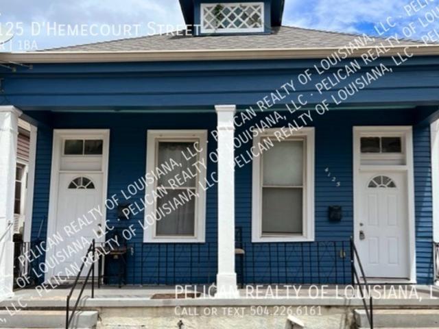 2 BR, 1 BA Apartment 4125 D'Hemecourt Street, New Orleans, LA 70119