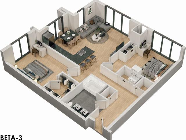 2 BR, 1 BA Apartment 417 Callowhill Street Unit 335, Philadelphia, PA 19123