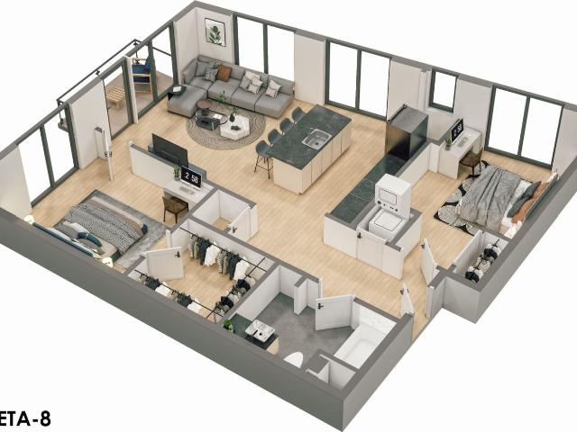 2 BR, 1 BA Apartment 417 Callowhill Street Unit 435, Philadelphia, PA 19123