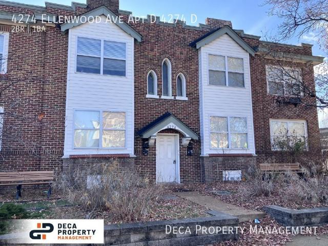 2 BR, 1 BA Apartment 4274 Ellenwood Ave Apt D 4274 D 2W, Saint Louis, MO 63116