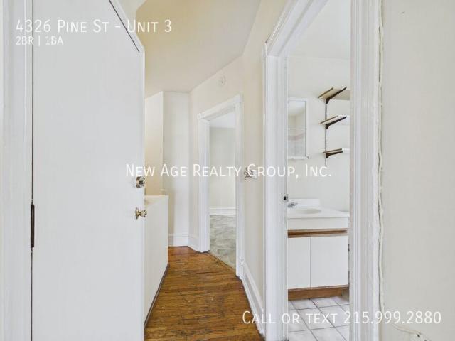2 BR, 1 BA Apartment 4326 Pine St, Philadelphia, PA 19104