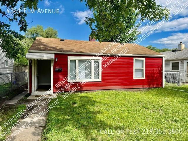 2 BR, 1 BA Apartment 4341 Elm Avenue, Hammond, IN 46327