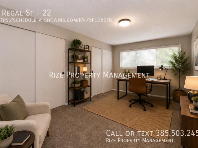 2 BR, 1 BA Apartment 4 Regal St, Murray, UT 84107
