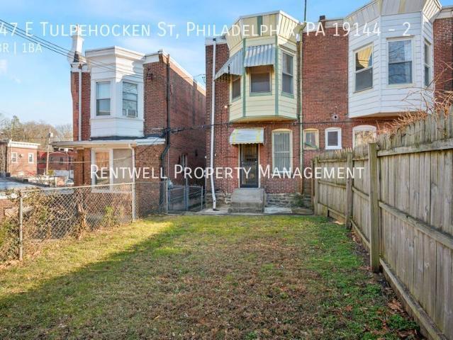 2 BR, 1 BA Apartment 547 E Tulpehocken St, Philadelphia, PA 19144, Philadelphia, PA 19144