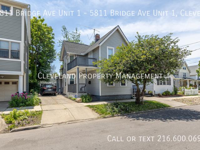 2 BR, 1 BA Apartment 5811 Bridge Ave Unit 1, Cleveland, OH 44102