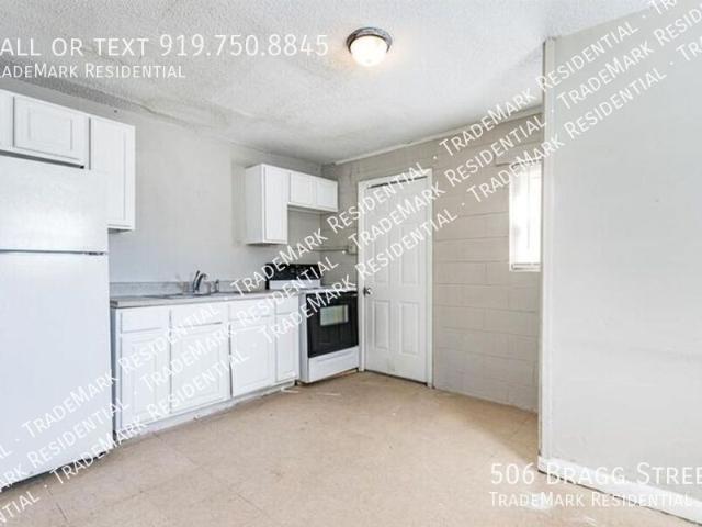 2 BR, 1 BA Apartment 506 Bragg Street, Raleigh, NC 27601
