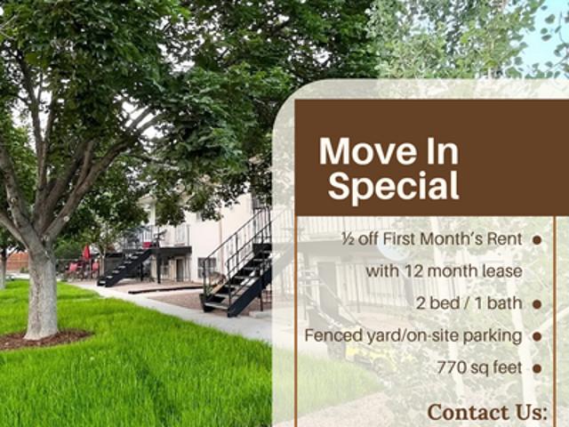 2 BR, 1 BA Apartment 50 Barclay Drive, Unit 3, Pueblo, CO 81005