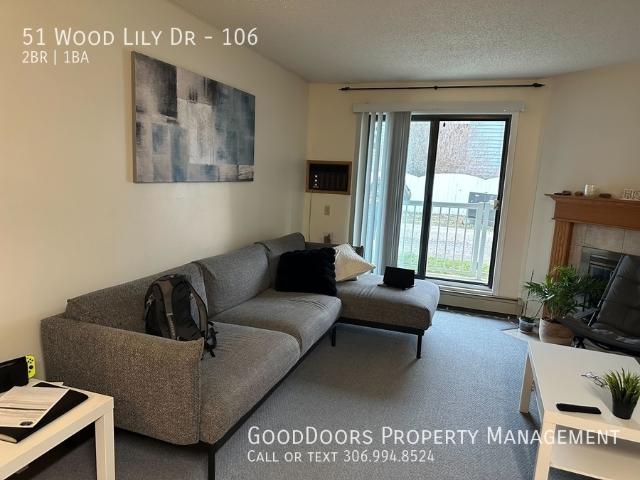 2 BR, 1 BA Apartment 51 Wood Lily Dr, Moose Jaw, SK S6J 1H1