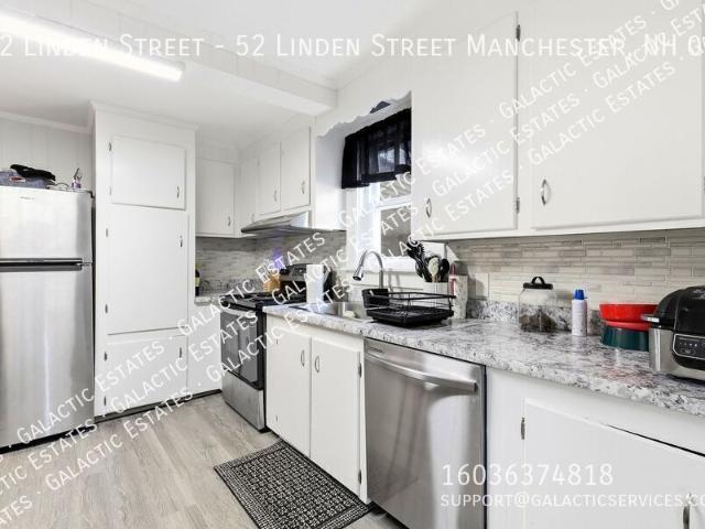 2 BR, 1 BA Apartment 52 Linden Street, Manchester, NH 03104