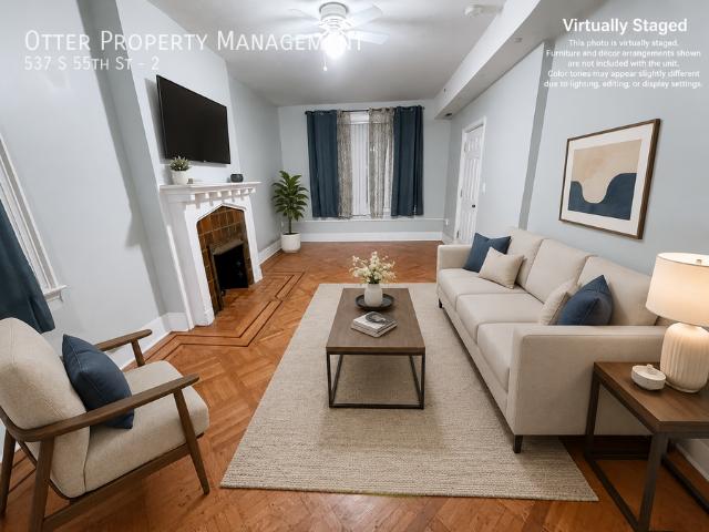2 BR, 1 BA Apartment 537 S 55th St, Philadelphia, PA 19143