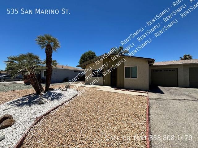 2 BR, 1 BA Apartment 535 San Marino St Hemet, CA 92545