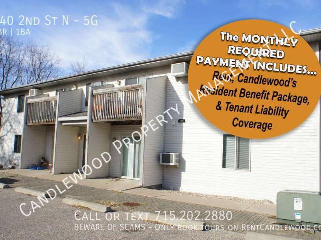 2 BR, 1 BA Apartment 640 2nd St N, Stevens Point, WI 54481
