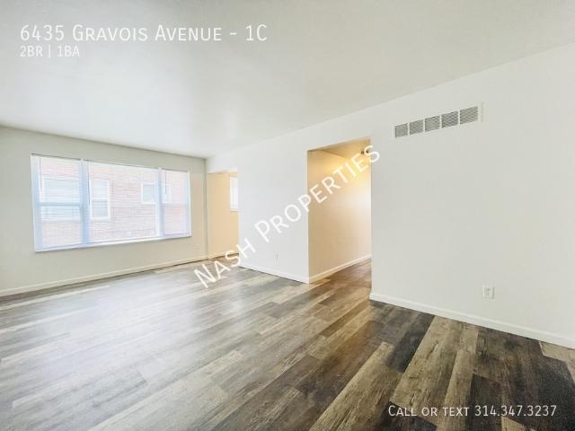2 BR, 1 BA Apartment 6435 Gravois Avenue, St. Louis, MO 63116
