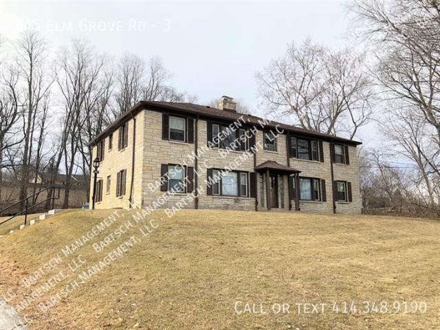 2 BR, 1 BA Apartment 645 Elm Grove Rd, Elm Grove, WI 53122