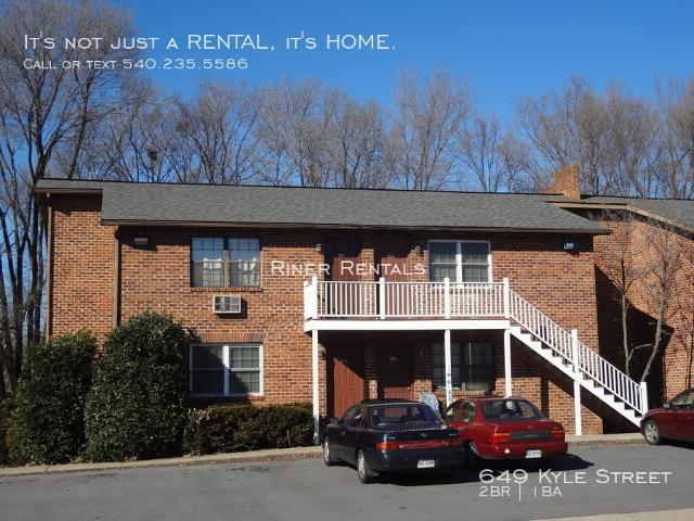 2 BR, 1 BA Apartment 649 Kyle Street, Harrisonburg, VA 22801