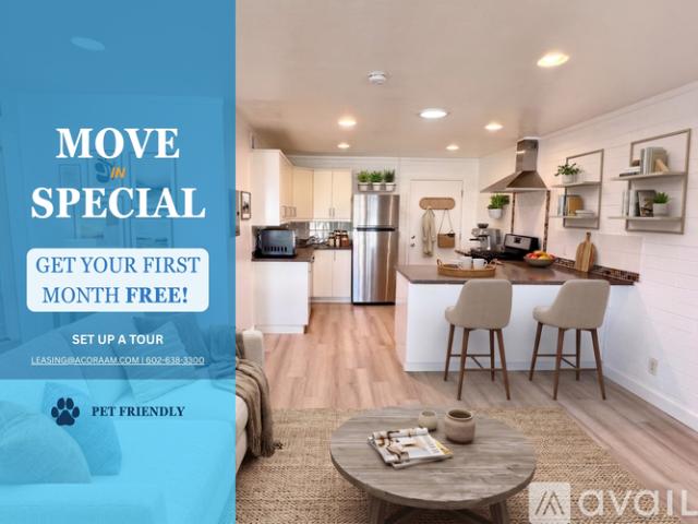 2 BR, 1 BA Apartment 6557 E Osborn Rd, Unit 6, Scottsdale, AZ 85251