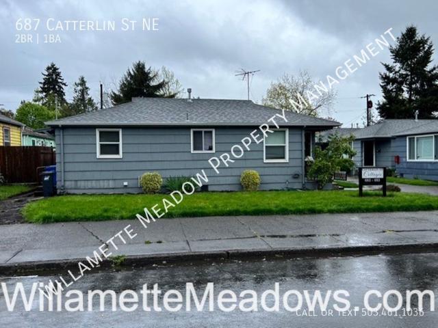 2 BR, 1 BA Apartment 687 Catterlin St NE, Salem, OR 97301