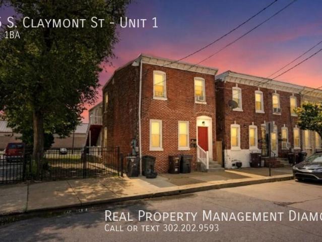 2 BR, 1 BA Apartment 606 S. Claymont St, Wilmington, DE 19801