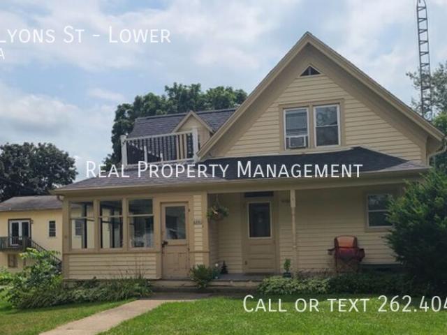 2 BR, 1 BA Apartment 6081 Lyons St, Burlington, WI 53105