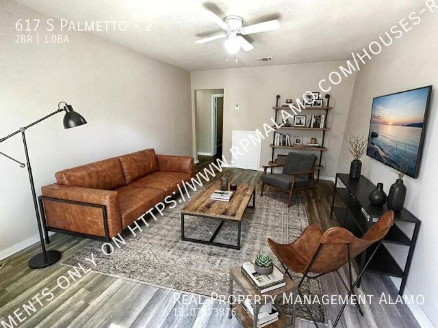 2 BR, 1 BA Apartment 617 S Palmetto, San Antonio, TX 78203