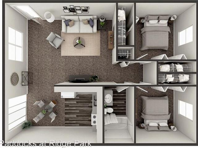 2 BR, 1 BA Apartment 6200 Paradise Lane Unit 61, Louisville, KY 40258