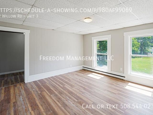 2 BR, 1 BA Apartment 62 Willow Rd, Ayer, MA 01432