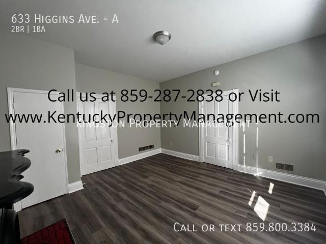 2 BR, 1 BA Apartment 633 Higgins Ave Paris, KY 40361