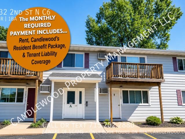 2 BR, 1 BA Apartment 632 2nd St N C6, Stevens Point, WI 54481