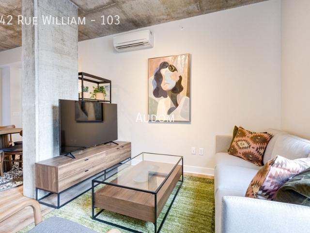 2 BR, 1 BA Apartment 742 Rue William, MontrÃ©al, QC H3C 1B6