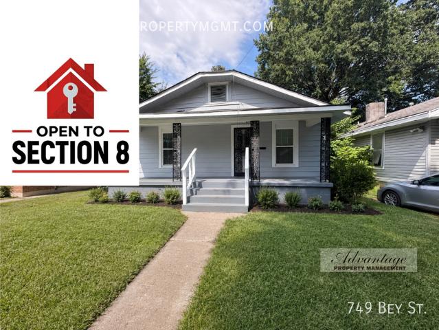 2 BR, 1 BA Apartment 749 Bey St Memphis, TN 38114