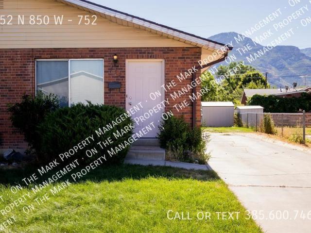 2 BR, 1 BA Apartment 752 N 850 W, Provo, UT 84601