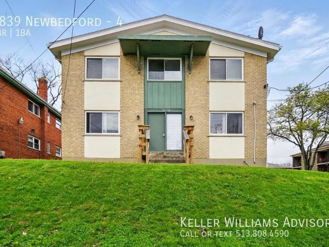 2 BR, 1 BA Apartment 7839 Newbedford, Cincinnati, OH 45237