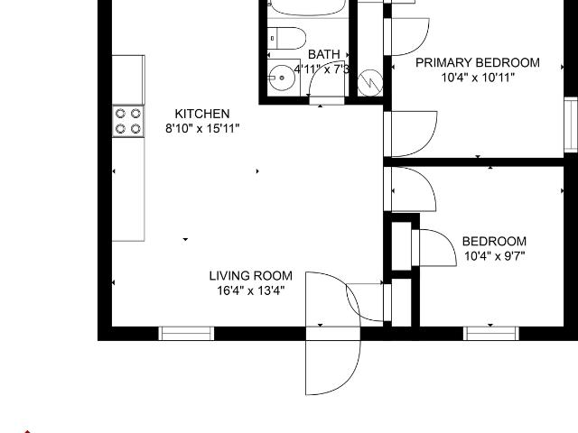 2 BR, 1 BA Apartment 790 Bybee Branch Rd, Mcminnville, TN 37110