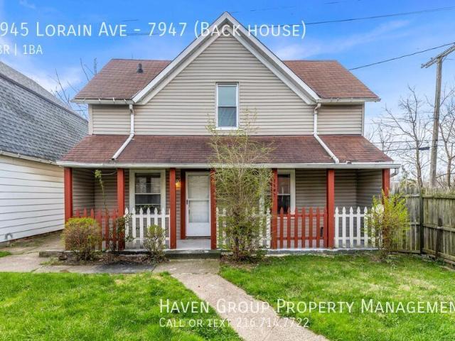 2 BR, 1 BA Apartment 7945 Lorain Ave, Cleveland, OH 44102
