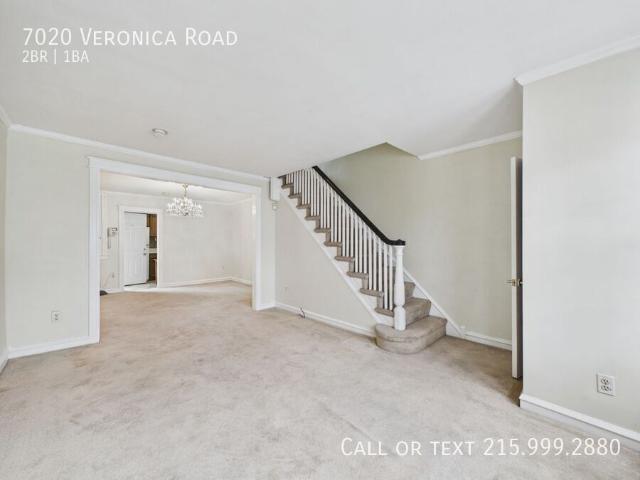2 BR, 1 BA Apartment 7020 Veronica Road, Upper Darby, PA 19082