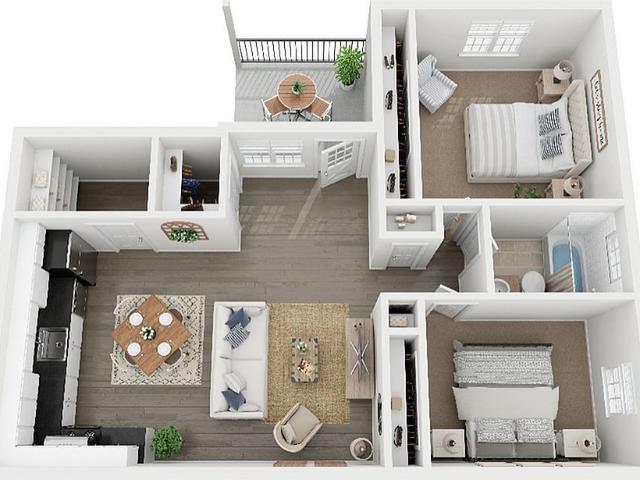 2 BR, 1 BA Apartment 704 Berry Road Unit 16, Nashville, TN 37204